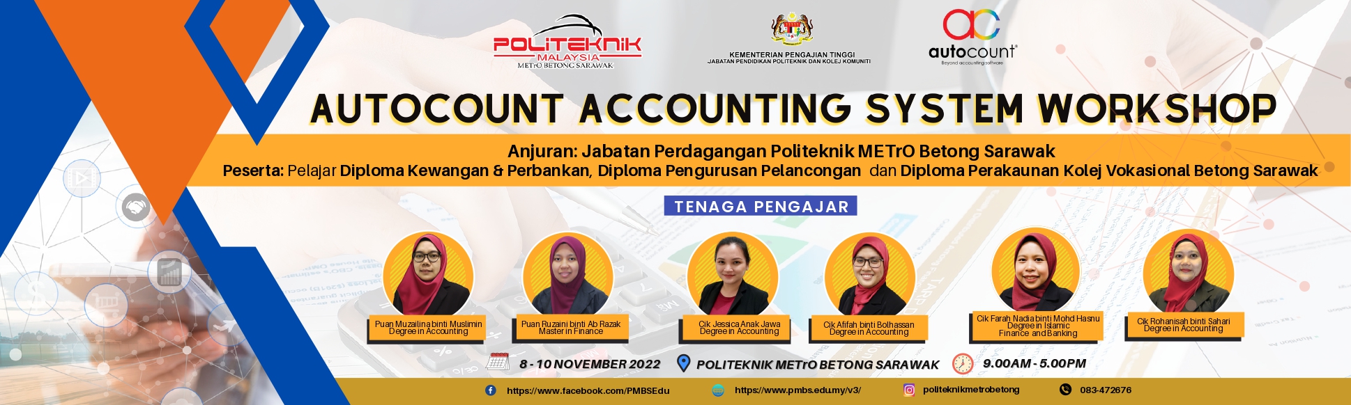 Portal Rasmi Politeknik METrO Betong Sarawak - AUTOCOUNT ACCOUNTING ...